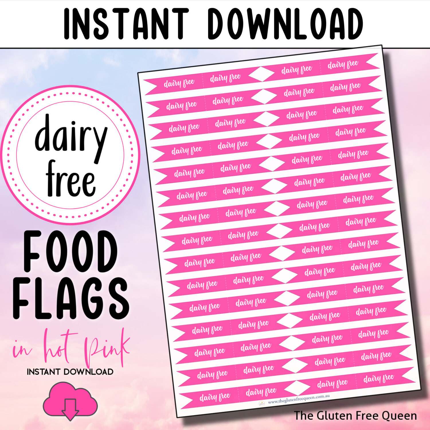 Signs & Food Flags - The Gluten Free Queen