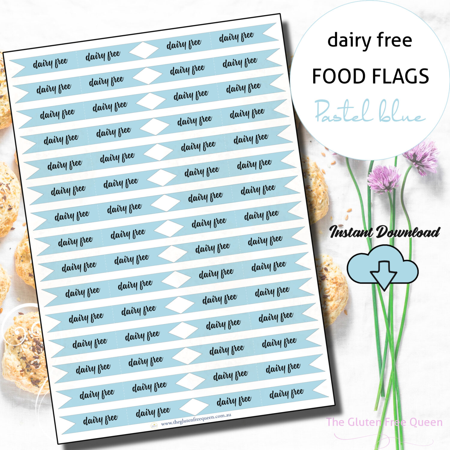 Signs & Food Flags - The Gluten Free Queen