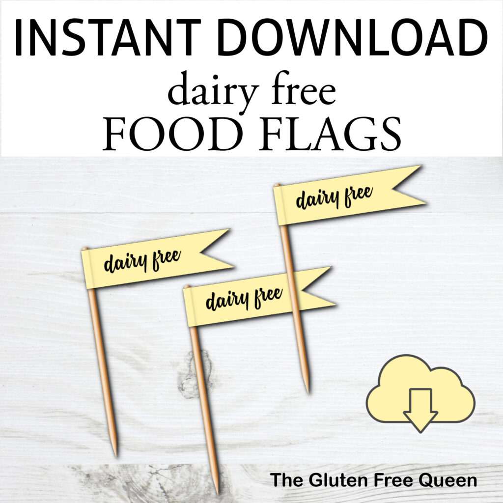 Signs & Food Flags - Food Flags - The Gluten Free Queen