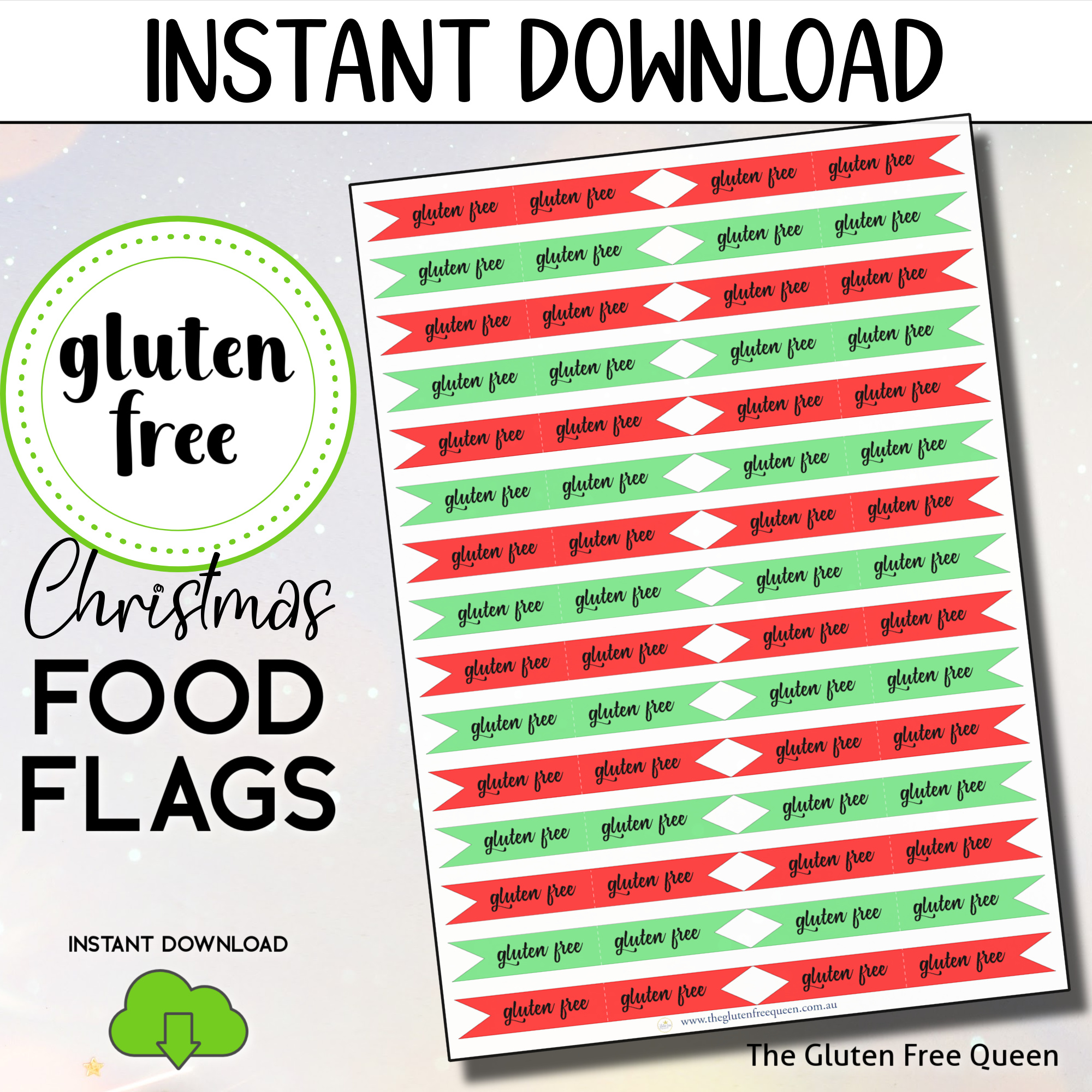 Signs & Food Flags - The Gluten Free Queen