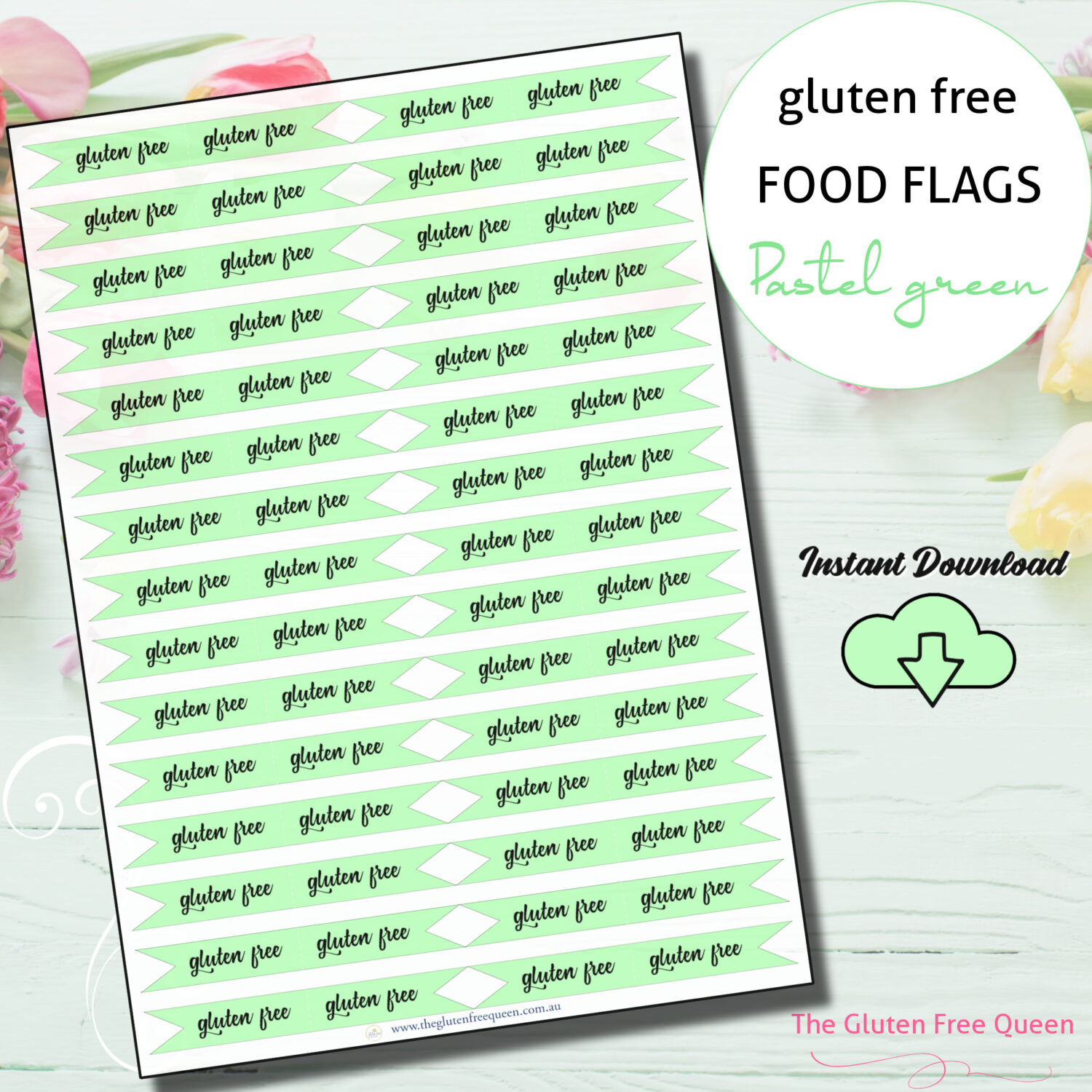Signs & Food Flags - The Gluten Free Queen