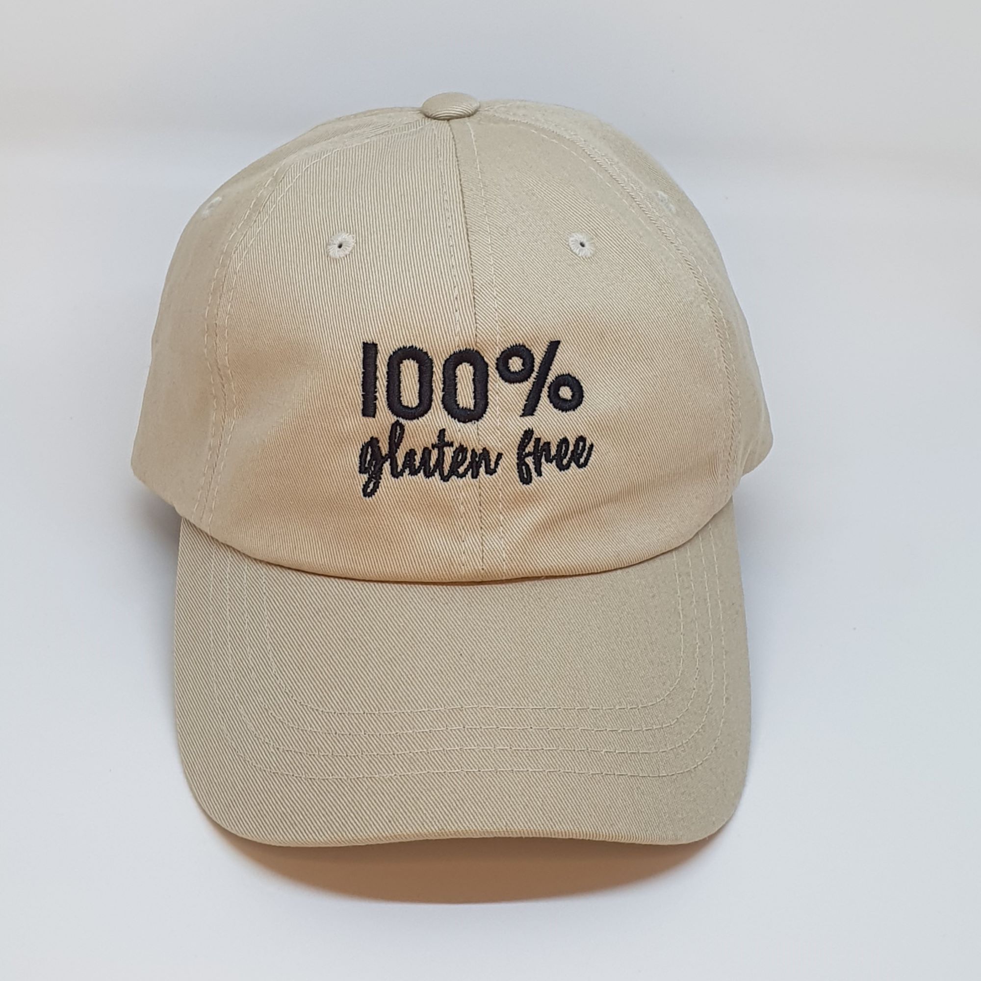 100% Gluten Free Hat (Stone) - The Gluten Free Queen